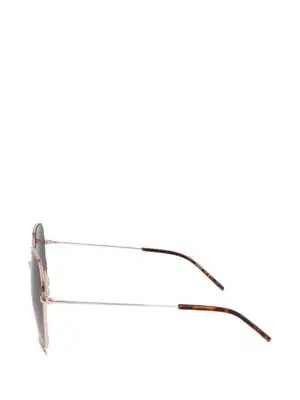 BOSS Geometric-frame Sunglasses