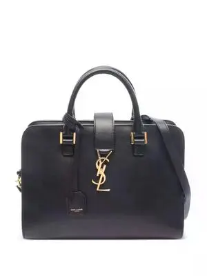 Saint Laurent 2000s Monogram Cabas Two-way Handbag