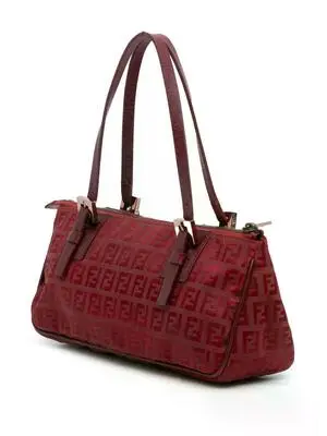 Fendi 20th Century Zucchino Canvas Handbag