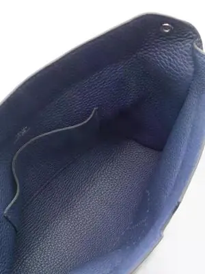 Hermès 2024 Togo Uncle Shoulder Bag - Blue