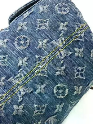 LOUIS VUITTON 2006 Monogram Denim Sac A Dos Pm Backpack