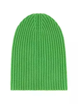 UMIT BENAN Paradiso Ribbed-knit Beanie Hat - Green