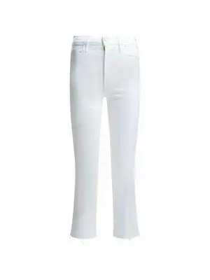 MOTHER Hustler Frayed Trousers