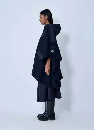 Moncler Hooded Cape