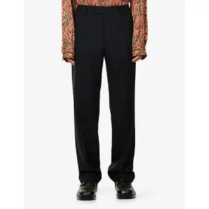 Dries Van Noten Pinnet Tailored Wool-blend Trousers