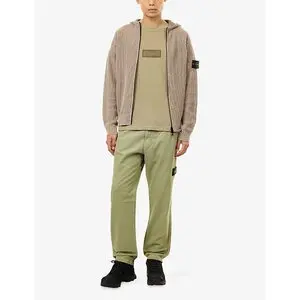 Stone Island Reversible Full-zip Wool Cashmere Hoody