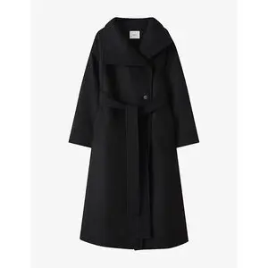 JOSEPH Fiore Double-breasted Wool-blend Coat