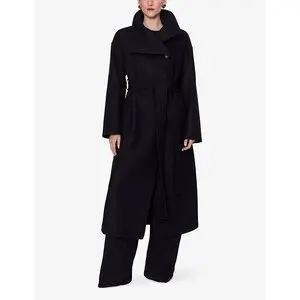 JOSEPH Fiore Double-breasted Wool-blend Coat