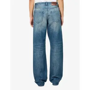 Dries Van Noten Peyter Straight-leg Cotton Denim Jeans