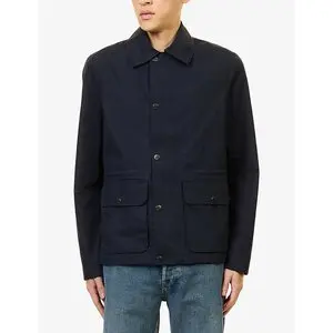 Orlebar Brown Dwight Tailored Cotton Field Jacket Xxl