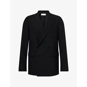 Dries Van Noten Barry Double-breasted Wool Blazer