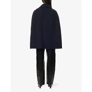 Bottega Veneta Intrecciato Wool And Cashmere Cape