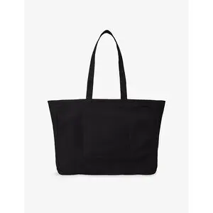 Polo Ralph Lauren Crest-embroidered Cotton-canvas Tote Bag