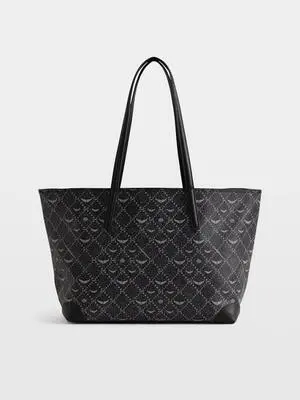 Zadig&Voltaire Z Shopper Monogram Bag - Black