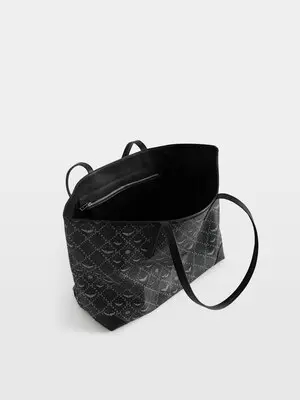 Zadig&Voltaire Z Shopper Monogram Bag - Black