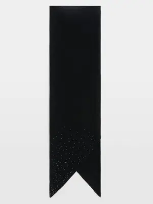 Zadig&Voltaire Lucy Thin Scarf - Black