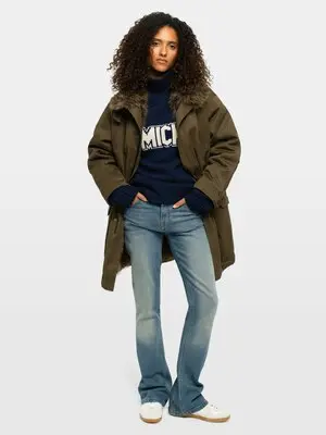 Zadig&Voltaire Kadri Parka - Moss