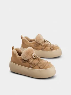 ROGER VIVIER Viv' Up Sneakers In Suede