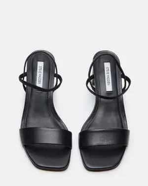 Steve Madden Riella Block Heels - Black