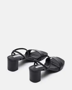 Steve Madden Riella Block Heels - Black