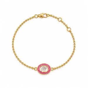VIXII Pinkies Up Bracelet - Pink