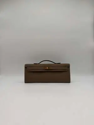 Hermès Kelly Etoupe Swift Gold Hardware
