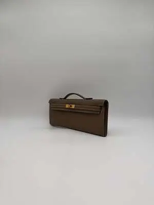 Hermès Kelly Etoupe Swift Gold Hardware