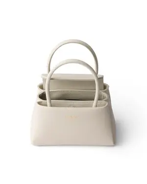 Prada Passage Saffiano Leather Mini Handbag