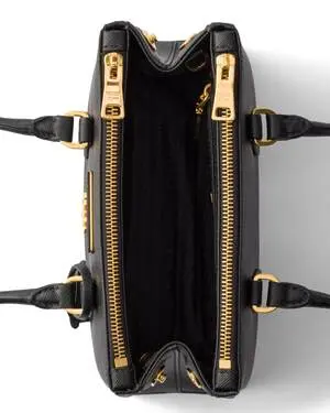 Prada Galleria Saffiano Leather Mini-bag - Black