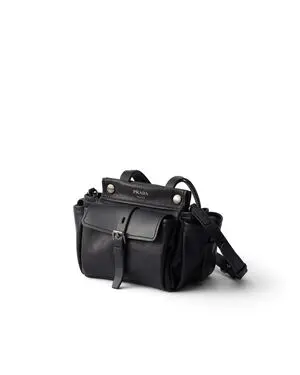 Prada Route Leather Mini Tote Bag