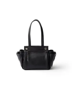Prada Route Leather Mini Tote Bag