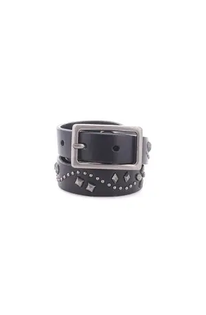 ROAN Tackson Studded Belt - Black