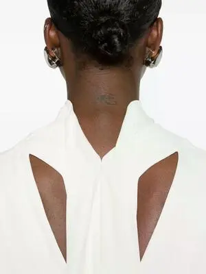 TOTEME Cowl-neck Draped Top
