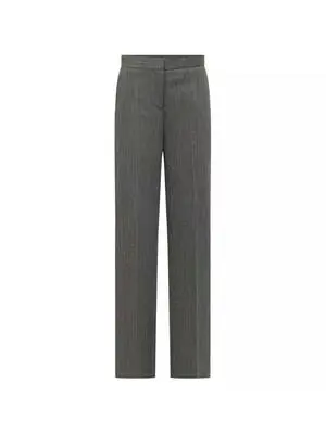 MSGM Straight-leg Tailored Trousers - Grey