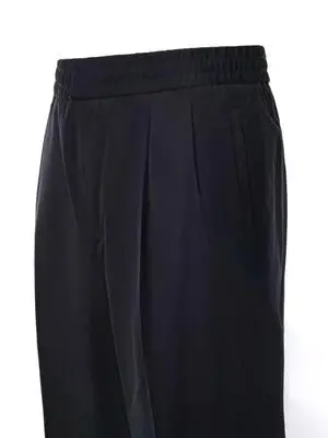Zegna Pleated Elasticated-waistband Trousers