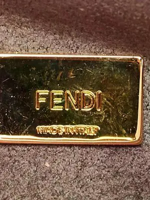 Fendi Peekaboo Micro Crossbody Bag