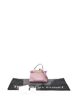Fendi Peekaboo Micro Crossbody Bag