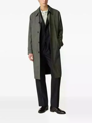 LARDINI Glen-check Peak-lapel Blazer