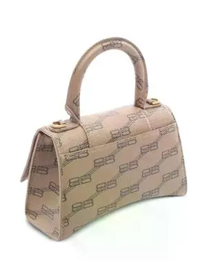 Balenciaga 2010s Xs Hourglass Tote Bag - Neutrals