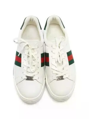 Gucci Ace Web Low-top Platform Sneakers