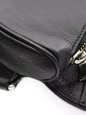 Dior 2010s Saddle Body Bag - Black