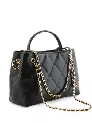 Tory Burch Small Fleming Carryall Bag - Black