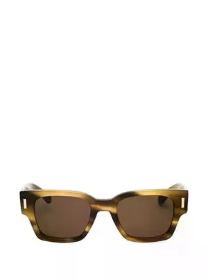 FERRAGAMO Square-frame Sunglasses - Brown