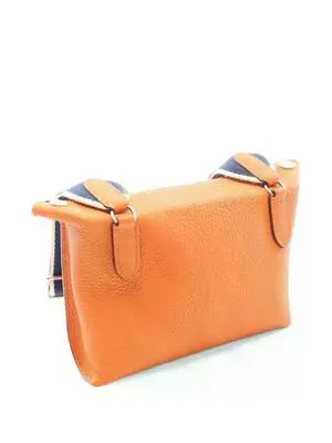 Hermès 2023 Togo Vid Shoulder Bag - Orange