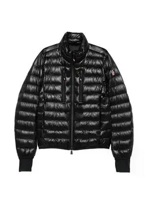 Moncler Quilted High-neck Jacket - Black