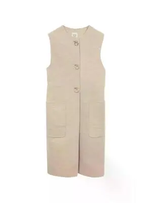 Hermès 2010 Cashmere Gilet - Neutrals