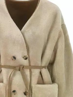 URBANCODE Belted Faux-fur Jacket