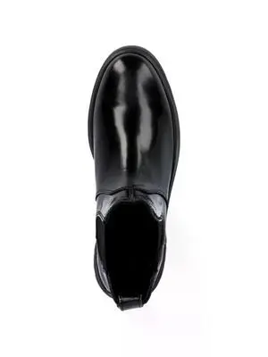 Gant Patent-finish Chelsea Boots