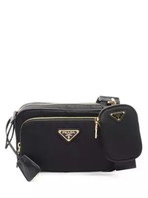 Prada 2020s Re-nylon Shoulder Bag - Black