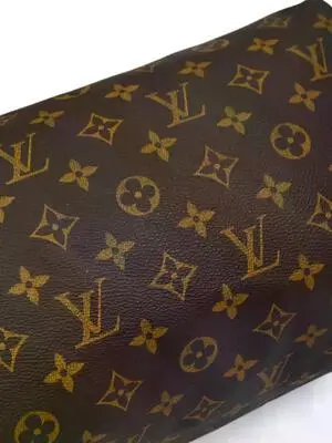 LOUIS VUITTON 2003 Monogram Speedy 30 Duffle Bag